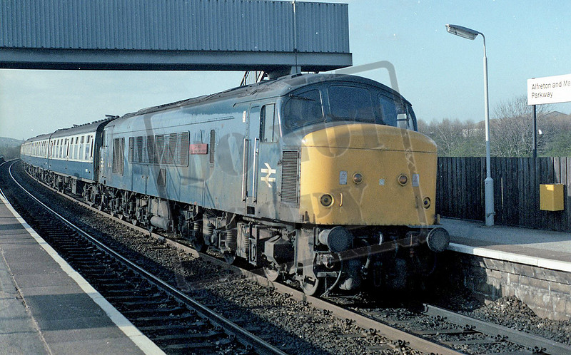 Rail-Online | Class 45 Peak | 45112 1979c Alfreton & Mansfield Parkway