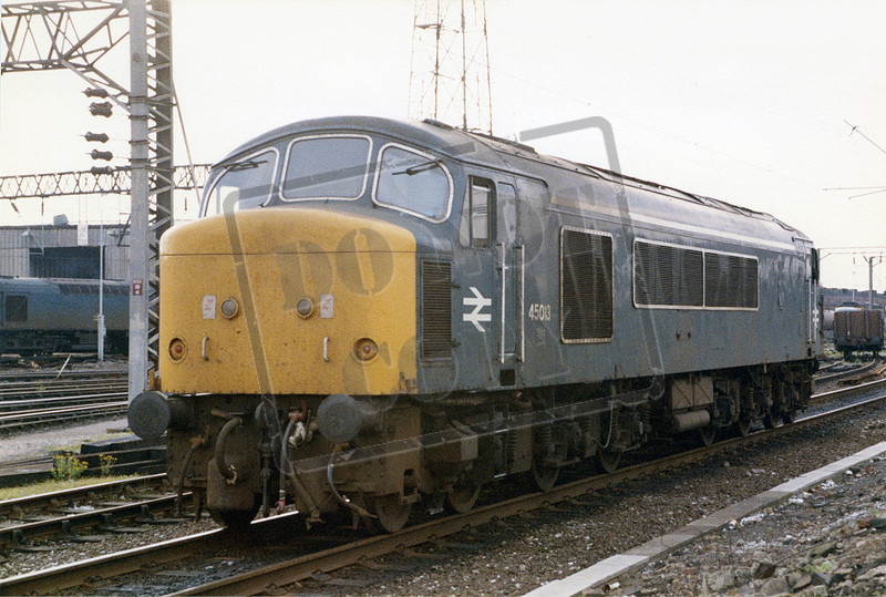 Rail-Online | Class 45 Peak | 45013 1985-05-29 Bescot