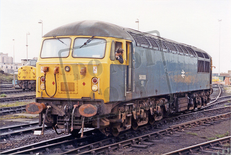 Rail-Online | Class 56 | 56008 1984-04-17 Saltley shed