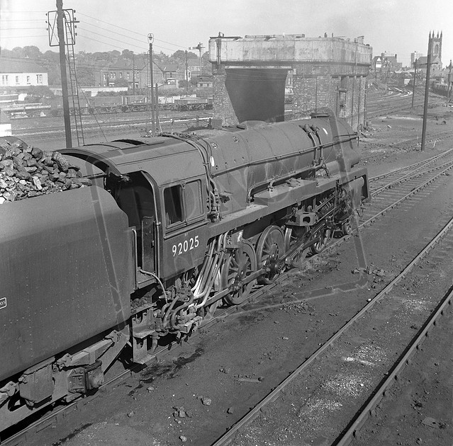 Rail-Online | 92xxx 9F 2-10-0 | 92025 1960s Patricroft