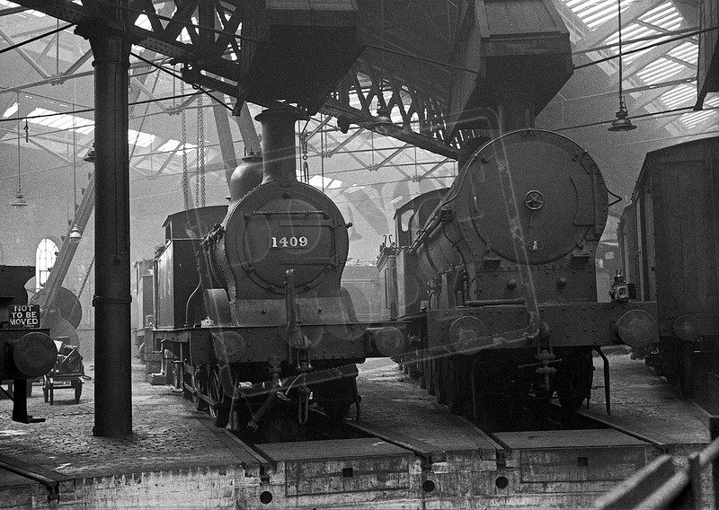 Rail-Online | 1P 0-4-4T | 1409, Super D 1930s Derby mpd