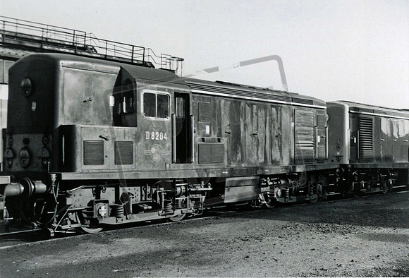 Rail-Online | Class 15 BTH Type 1 | D8204 1967-09-06 Stratford Shed