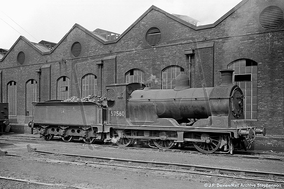 Rail-Online | McIntosh 652/812 class 3F 0-6-0 | 57560 1958-04-30 Dalry Road