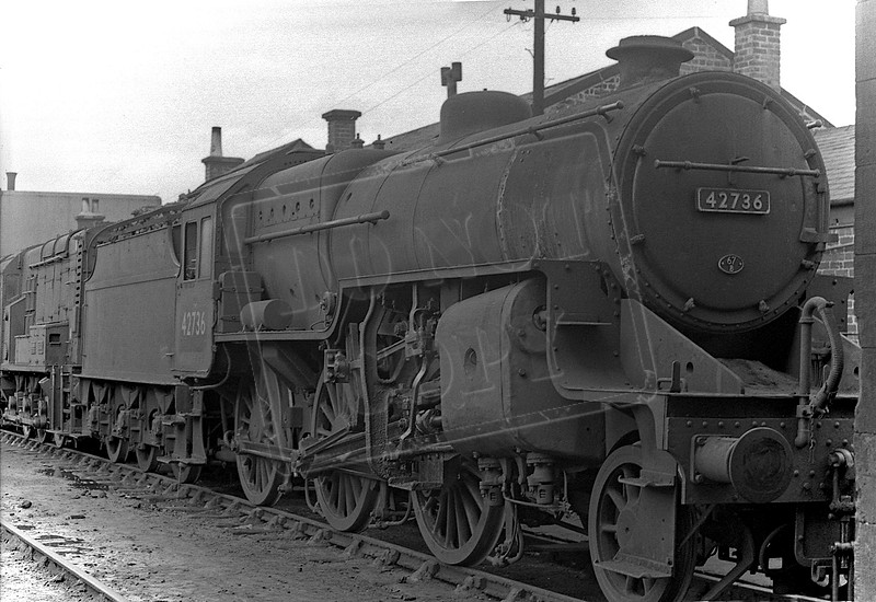 Rail-Online | Hughes/Fowler 'Crab' 2-6-0 | 42786 1966 Ayr