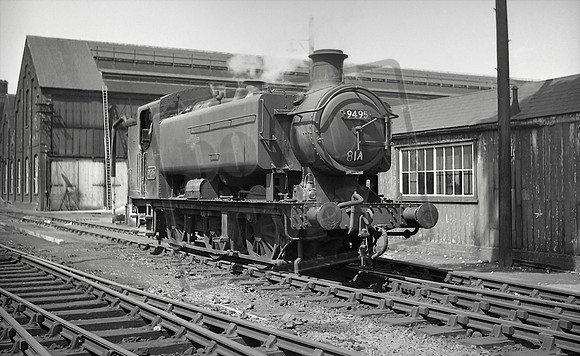 Rail-Online | 94xx 0-6-0PT | 9495 1964-05-02 Old Oak Common MPD