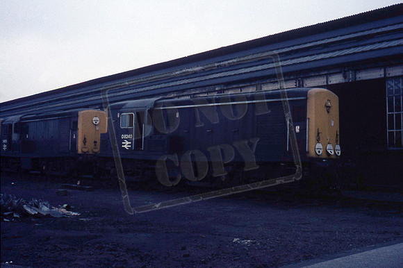 Rail-Online | Class 15 BTH Type 1 | D8240 1968 Stratford