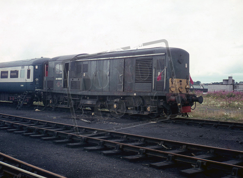 Rail-Online | Class 15 BTH Type 1 | DB968001 1971 Haymarket