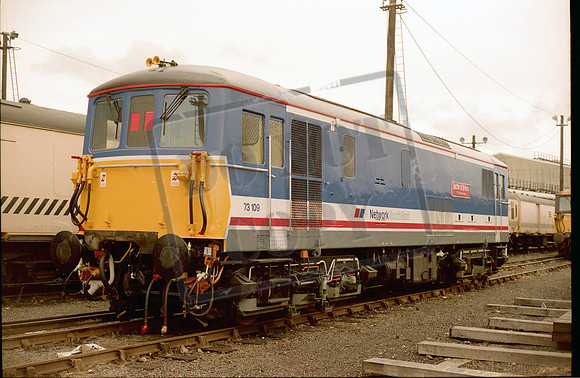 Rail-Online | Class 73 Electro-diesel | 73109 1990c Eastleigh?