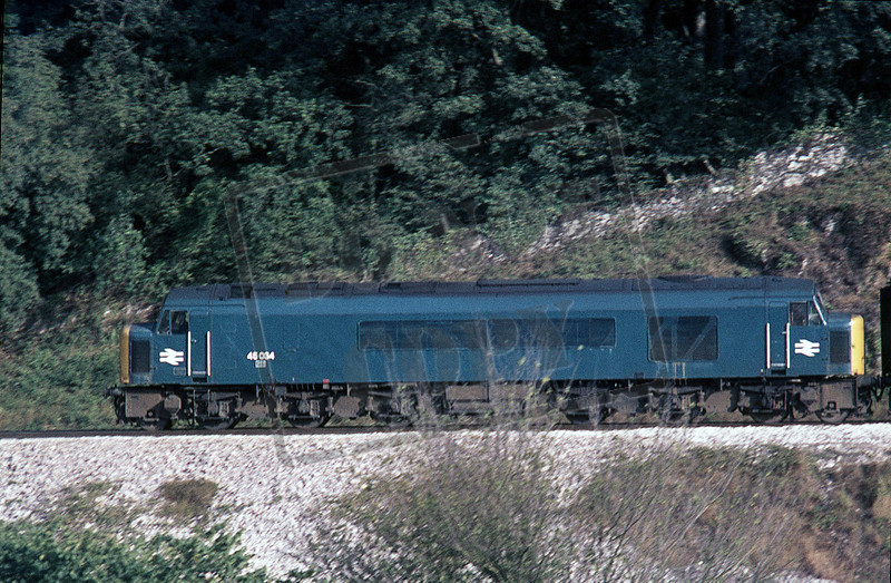 Rail-Online | Class 45 Peak | 45034 1975c Aller Junction