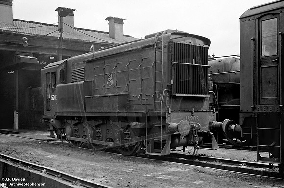 Rail-Online | Class 12 SR design shunter | 15203 1956-07-08 Norwood ...