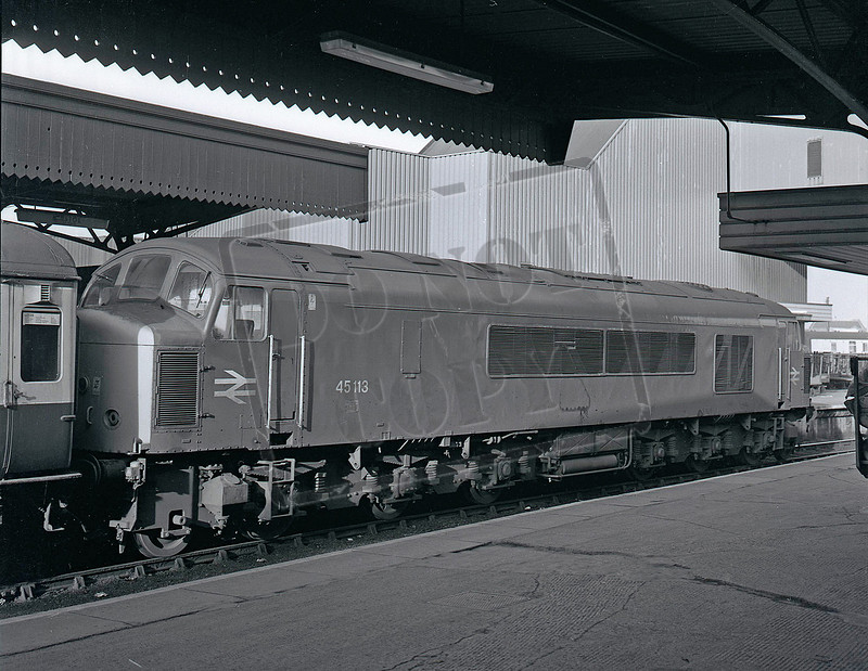 Rail-Online | Class 45 Peak | 45113 1981-12 Bristol TM