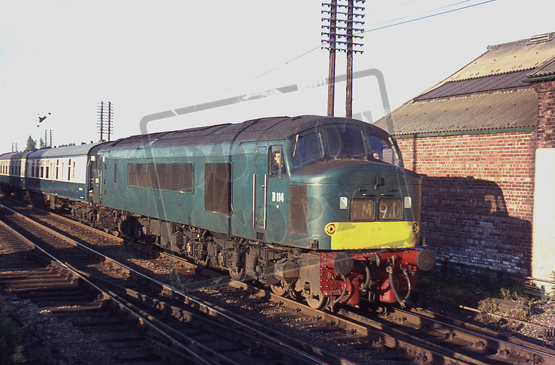 Rail-Online | Class 45 Peak | D114 1967c Beeston
