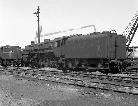 Rail-Online | 73xxx Class 5 4-6-0 | 73115 1950s where